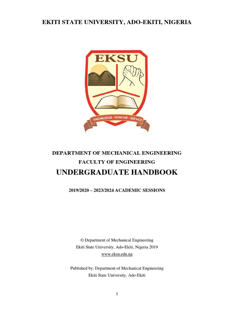 Mech Handbook | PDF | Postgraduate Education | Academic Degree