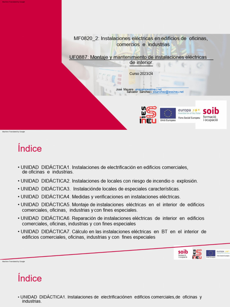 ESPAÑOL Unidad Didactica 3 | PDF | Corriente eléctrica | Física Aplicada e Interdisciplinaria