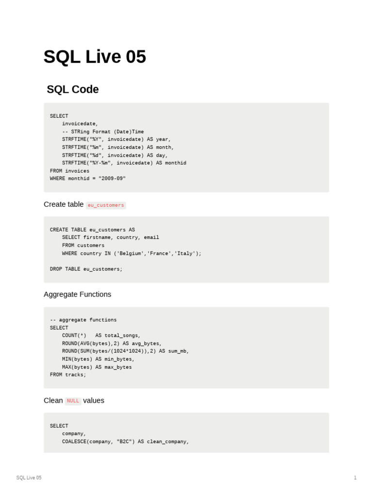 Notion Sql Code Pdf Computer Science Computer Data 2678