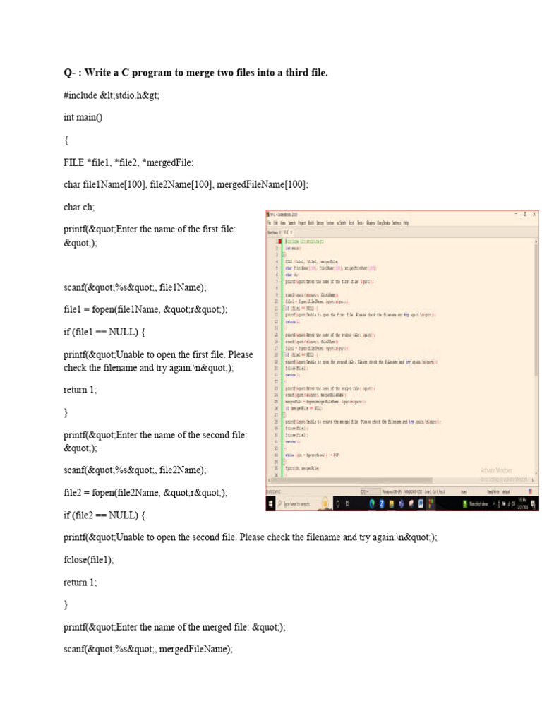 C College File | PDF
