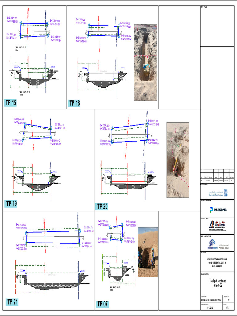 Trail pit section sheet -02A | PDF