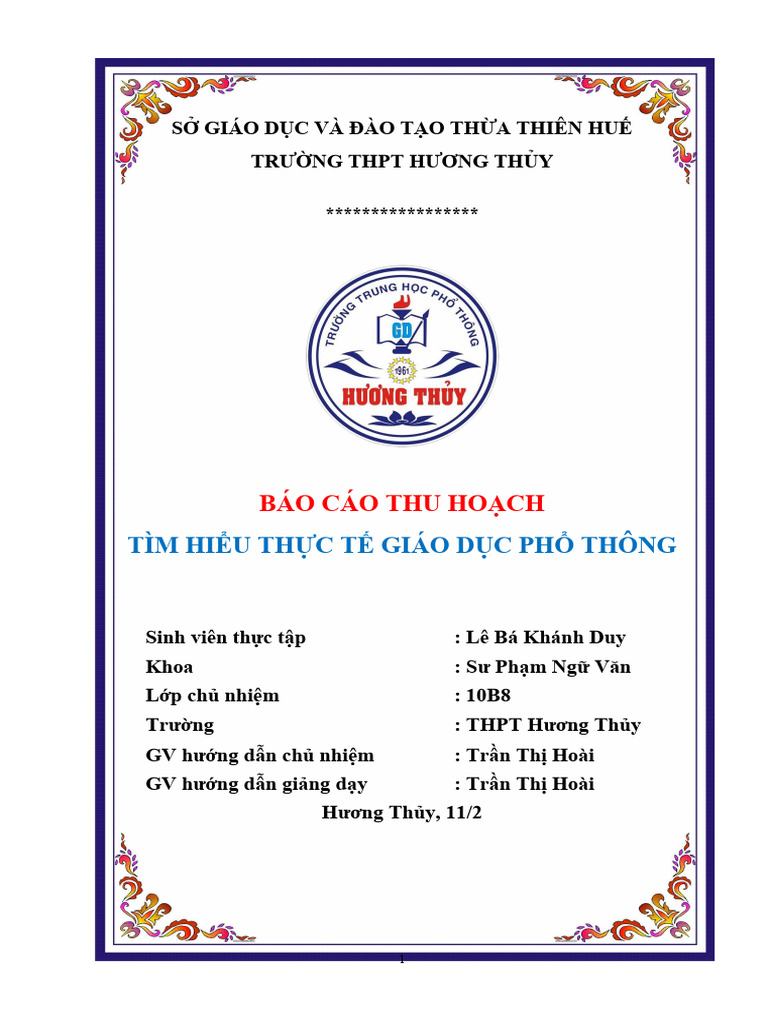 Thu Ho CH 2023 | PDF