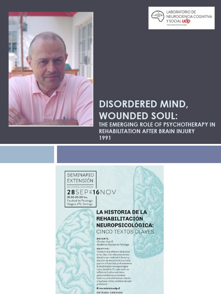 Disordered Mind, Wounded Soul (Prigatano) | PDF | Psicoterapia ...