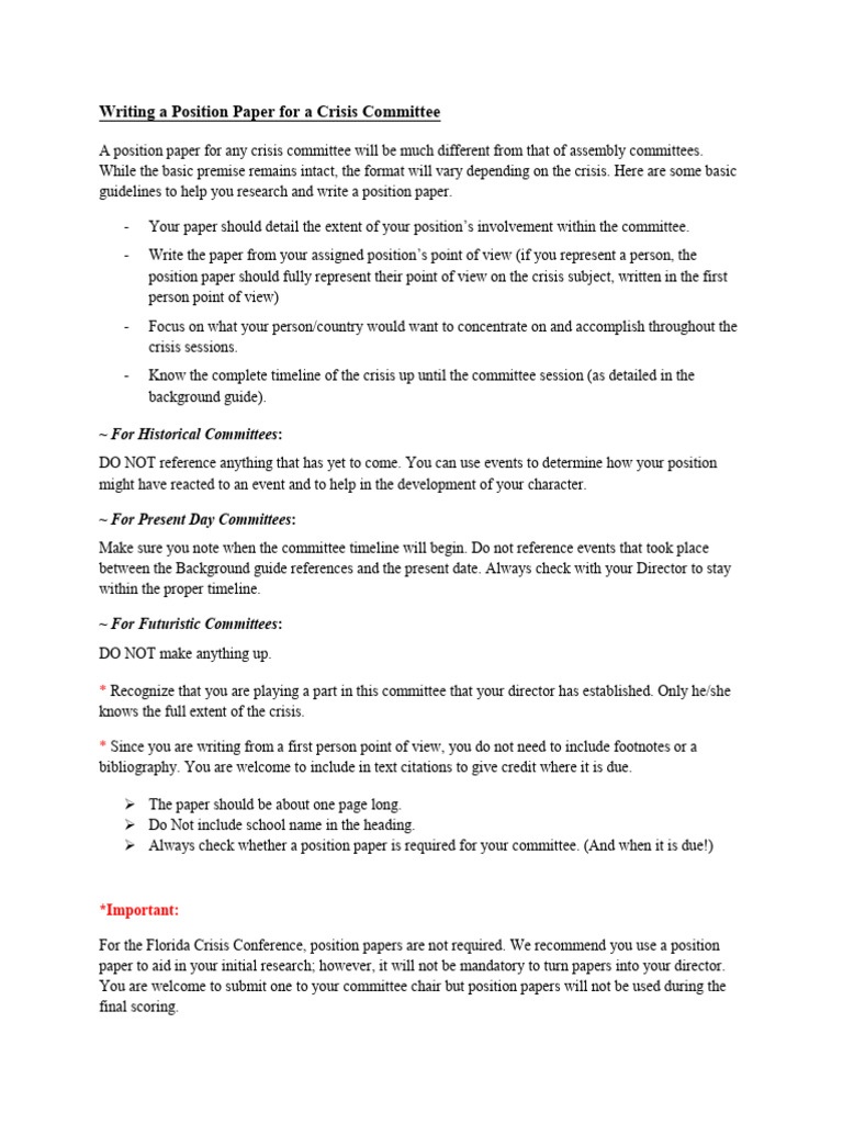 Crisispaper | PDF