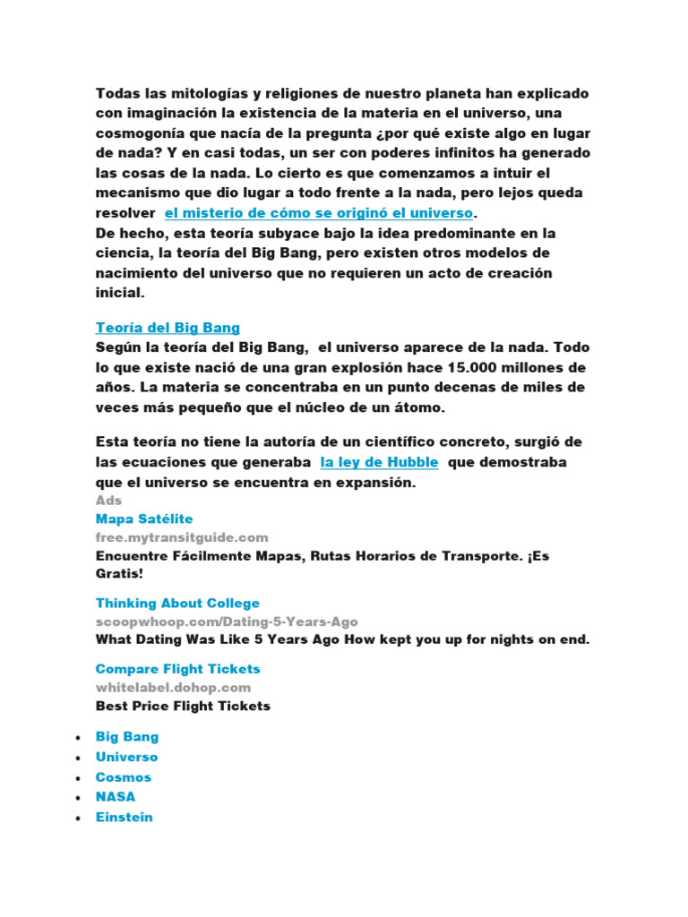 Teoria de Ciencia de La Tierra | PDF