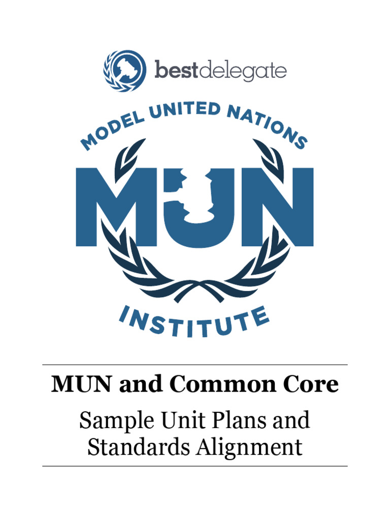 MUN Education - Model UN and Common Core | PDF | Literacy | United Nations