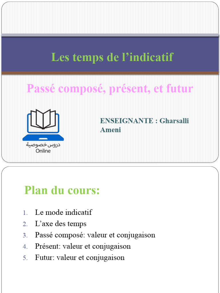 Les Temps de L'indicatif | PDF