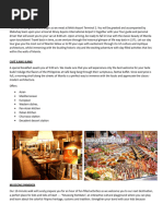 Actual Tour Guiding Script | PDF | Social Science | Home & Garden