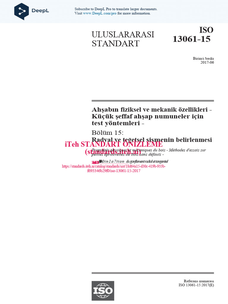( (STNDRD) ) ISO-13061-15-2017 TR | PDF