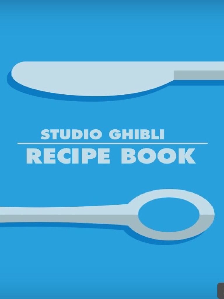Studio Ghibli Recipe Book | PDF
