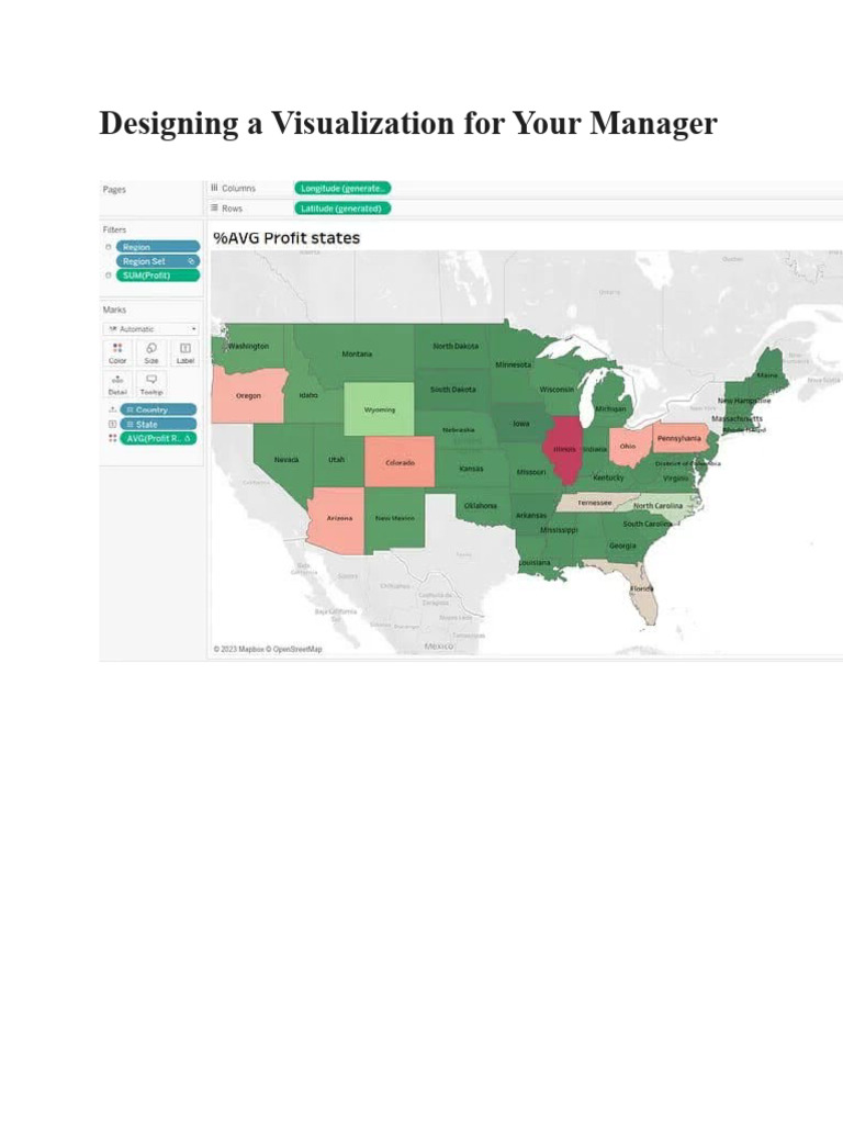Designing A Visualization | PDF