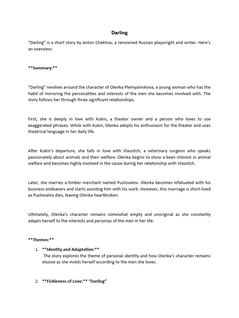 Darling | PDF | Love