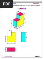 Exercice Corrigé Projection Orthogonale | PDF