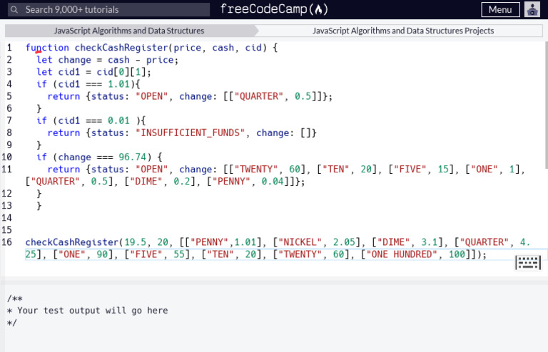 JavaScript Algorithms and Data Structures Project | PDF