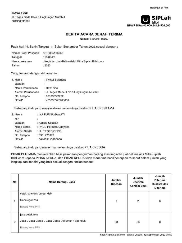 BAST Digital - S10005116669 | PDF
