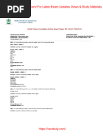SSC MTS 2025 State and CCA Codes | PDF