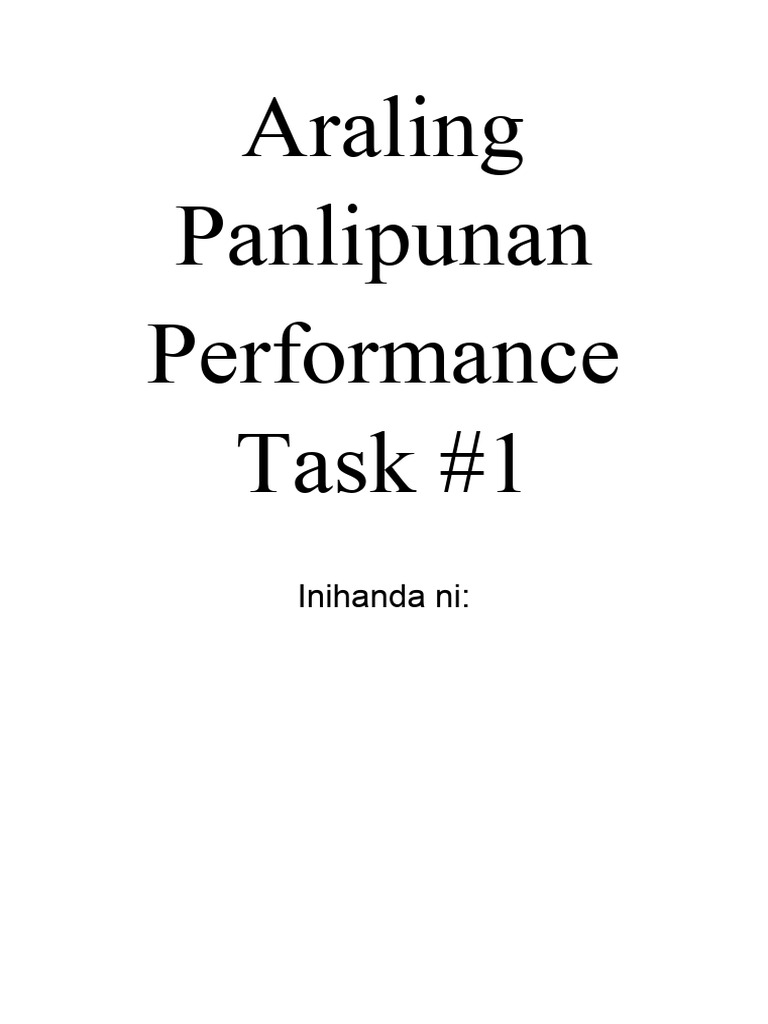 AP 4 Q3 PT1 Balita | PDF