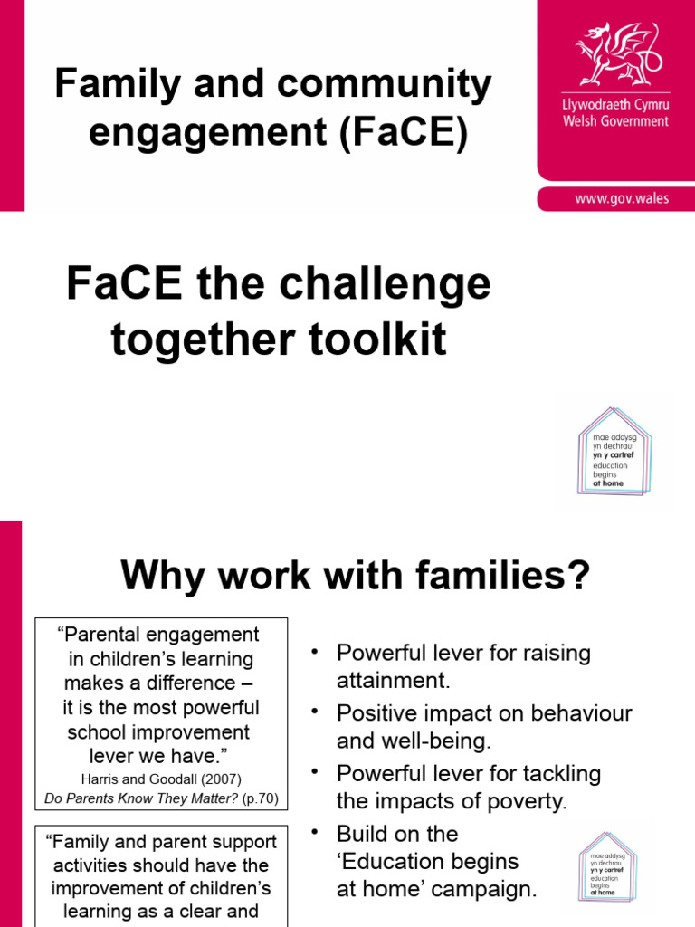 Family and Community Engagement Face Face The Challenge Together ...