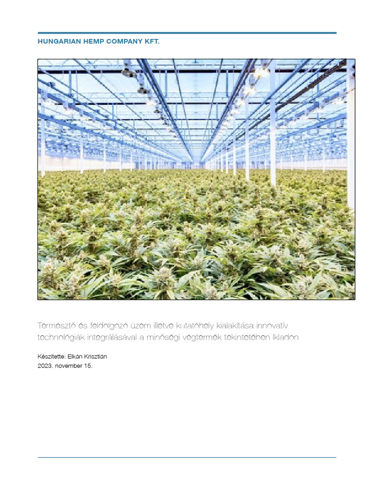 HungarianHempCompany PROJEKT | PDF