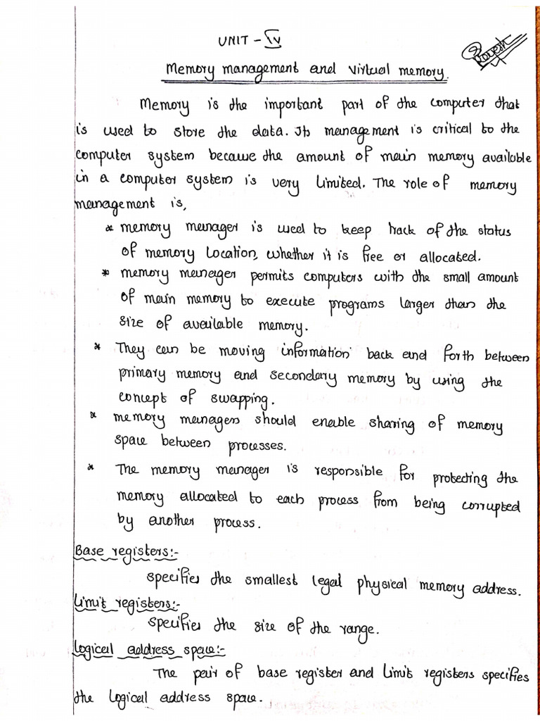 Os Material Part 4 | PDF