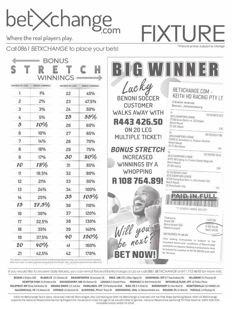 Soccer Fixtures | PDF