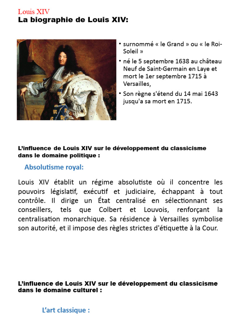 Louis XIV | PDF