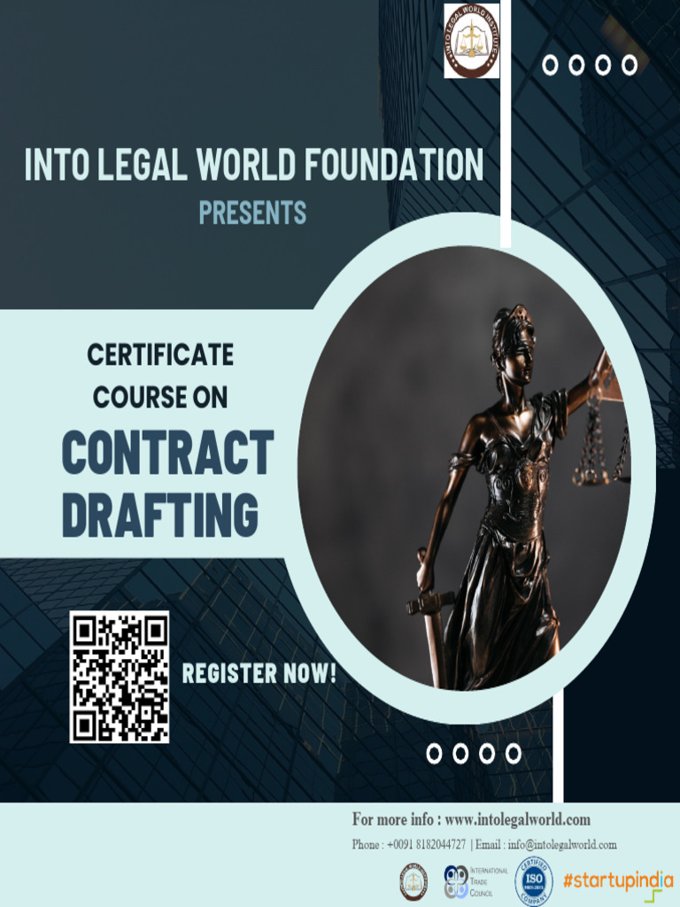 Contract Drafting Brochure | PDF | Negotiation | Paralegal