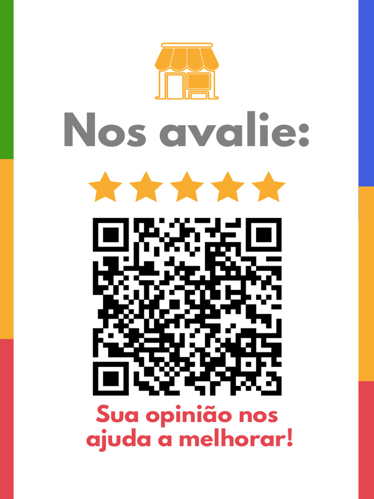 Nos Avalie Avaliação Estabelecimento Cartaz A4 | PDF | Carreira e ...