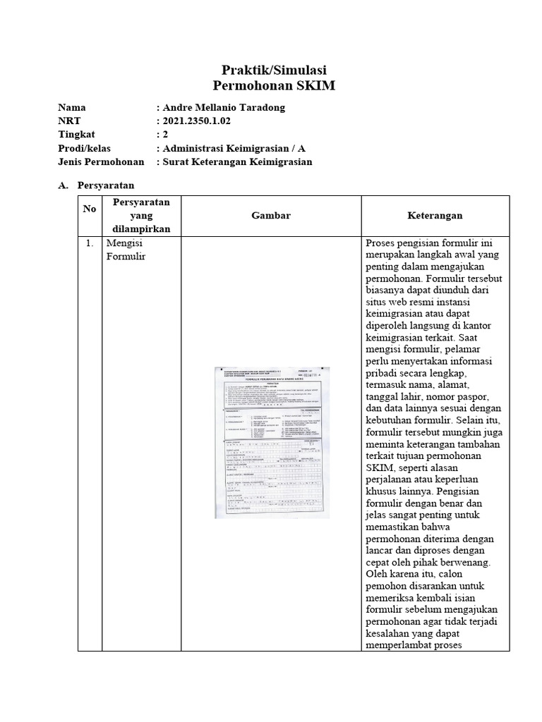 Panduan Permohonan SKIM | PDF