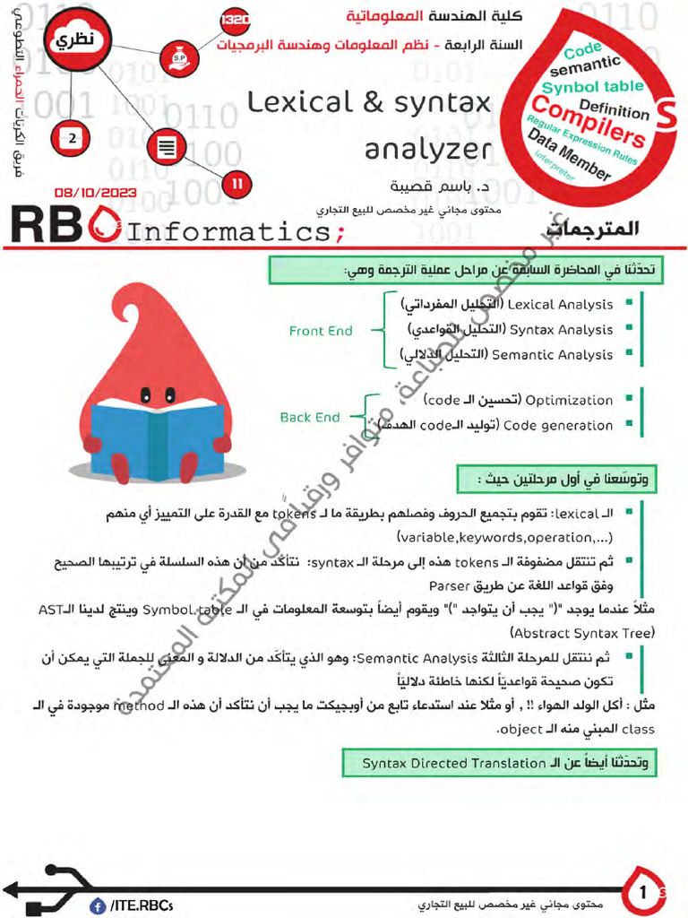 SE Compiler DR - Bassem Lec-2 | PDF