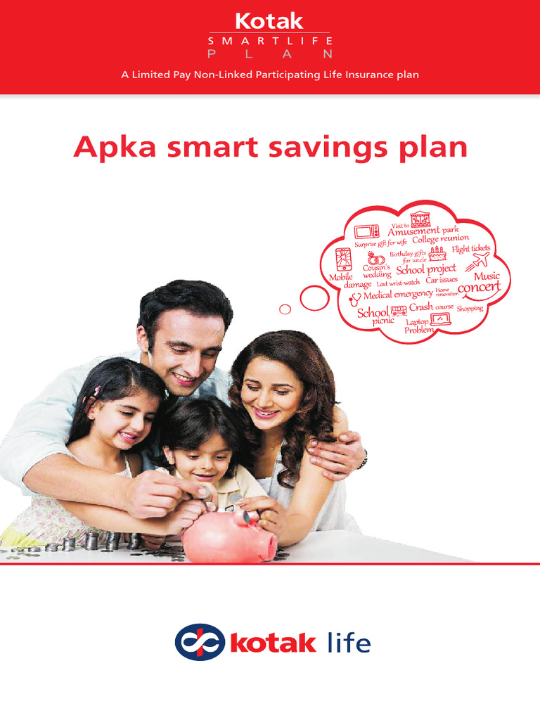 Kotak SmartLife Plan Overview | PDF | Insurance | Financial Risk
