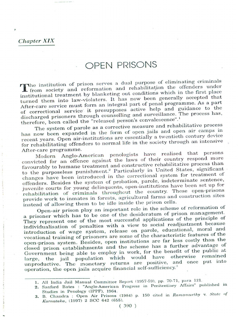 Chapter 19 - 22 | PDF | Prison | Rehabilitation (Penology)