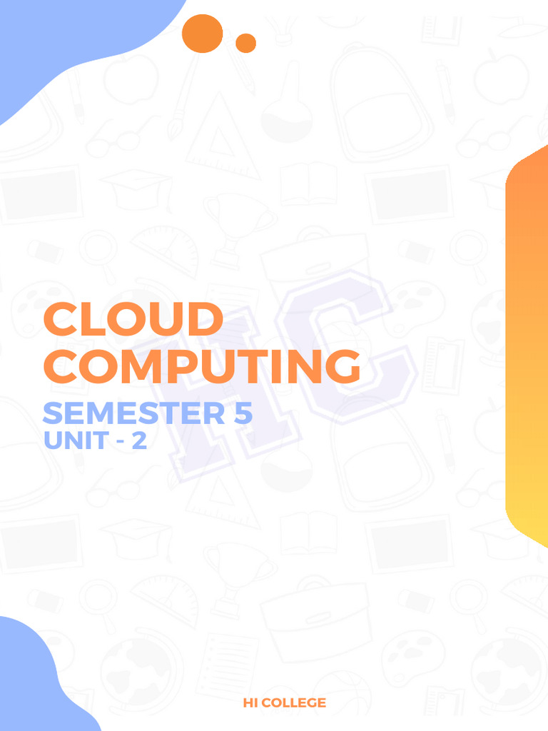 Cloud Computing: Semester 5 | PDF | Cloud Computing | Computing