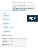 Webex Keyboard Shortcuts for Accessibility | PDF | Keyboard Shortcut ...