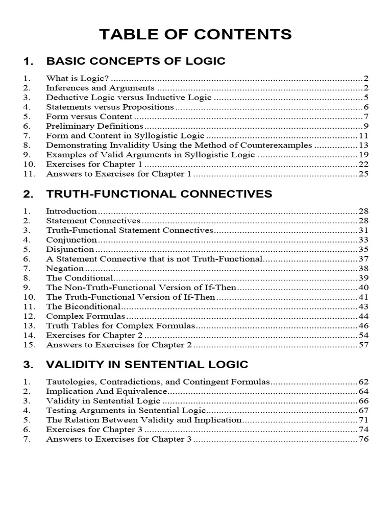 Hardegree - 01.00 - Symbolic Logic - A First Course - 3rd Ed. - 1999 | PDF | Logic | First Order ...