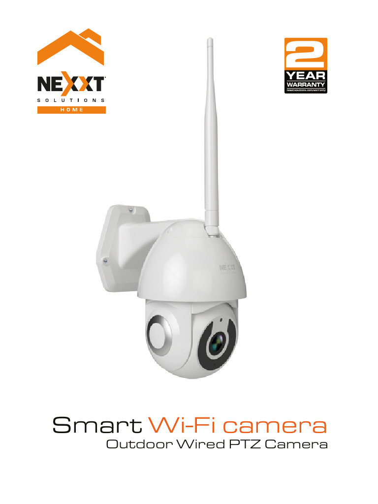 Nexxt Outdoor PTZ (Nhc-O612 - v2 - Manual) | PDF
