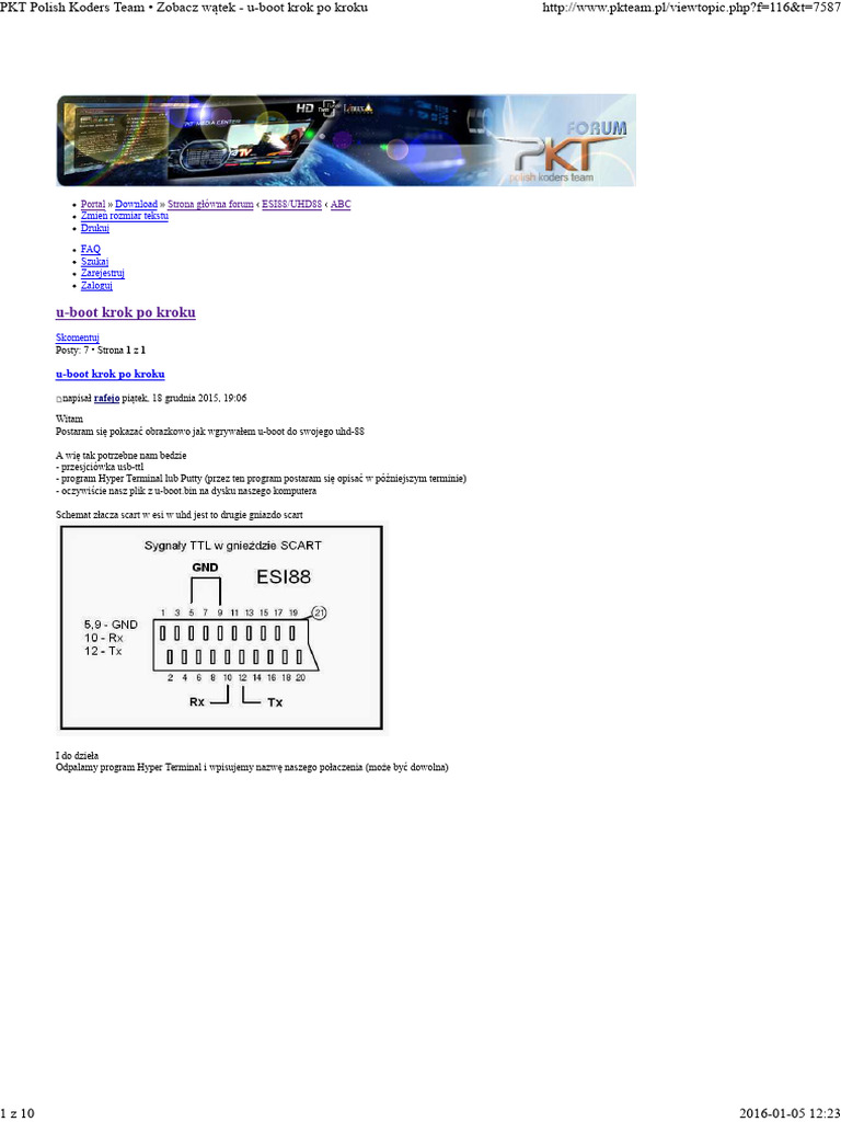 PKT Polish Koders Team - Zobacz Wątek - U-Boot Krok Po Kroku7654 | PDF