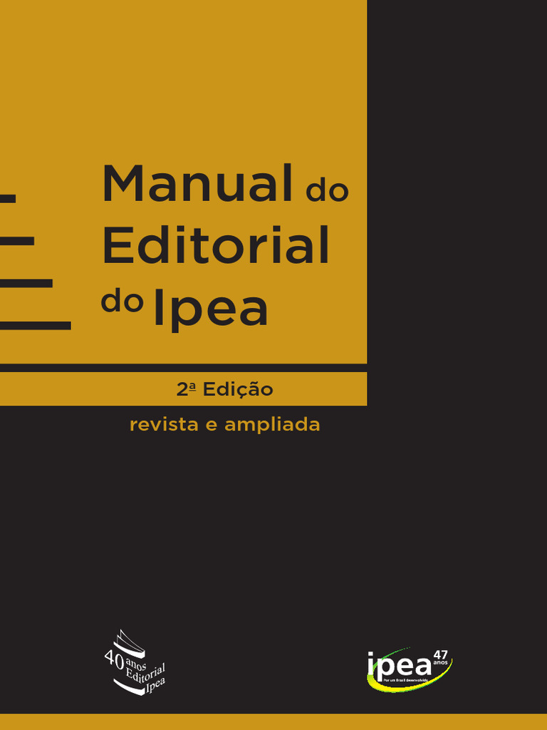 Ipea Manual 2011 | PDF | Negócios | Arte