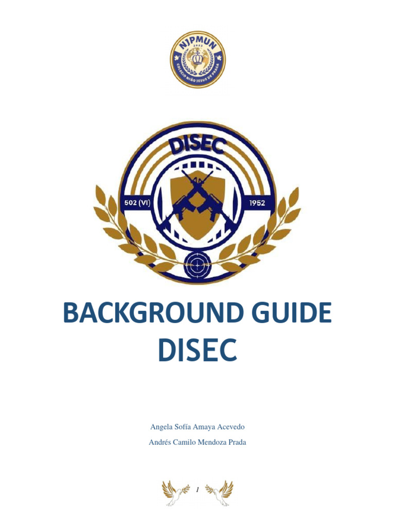 Background Guide Disec | PDF | Inteligencia artificial | Inteligencia (IA) y semántica