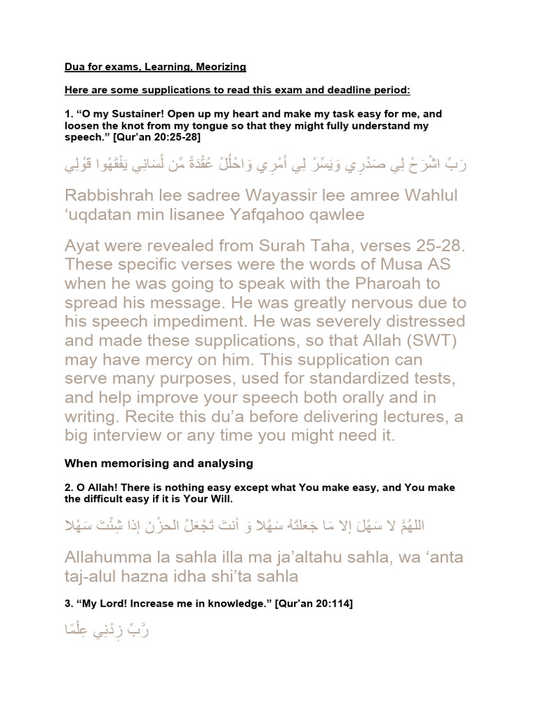 Duas | Download Free PDF | God In Islam | Jonah