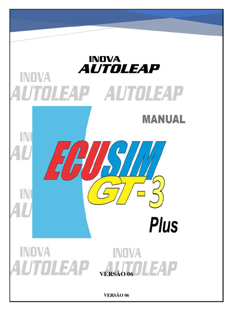 Simulador ECUSIM GT-3 Plus Manual | PDF | Engenharia Elétrica ...