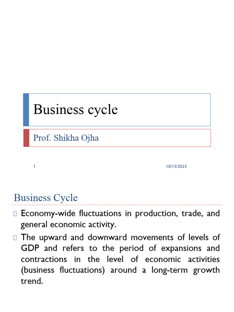 Business Cycle | PDF | Business Cycle | Recession