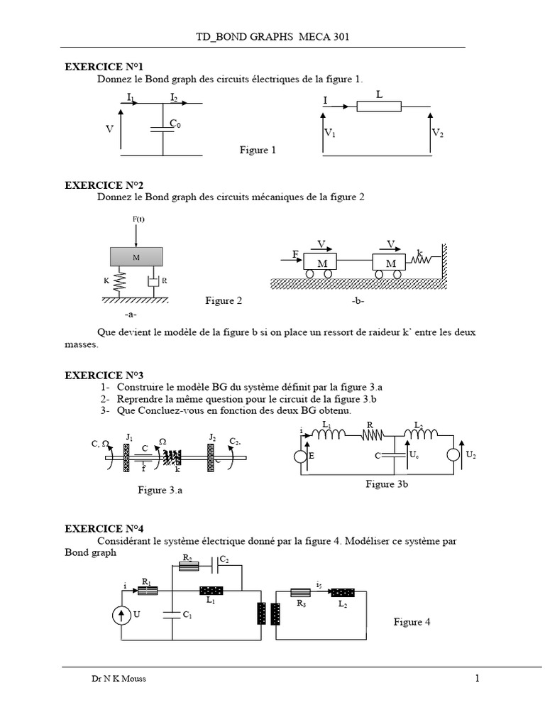 TD Meca 301 BG 20 21 | PDF