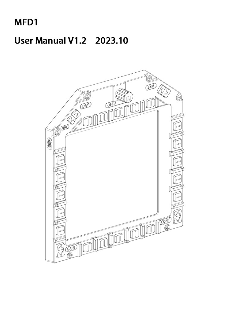 MFD1 User Manual Overview | PDF