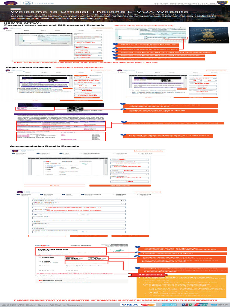 How To Apply For Your E-Voa Application | PDF