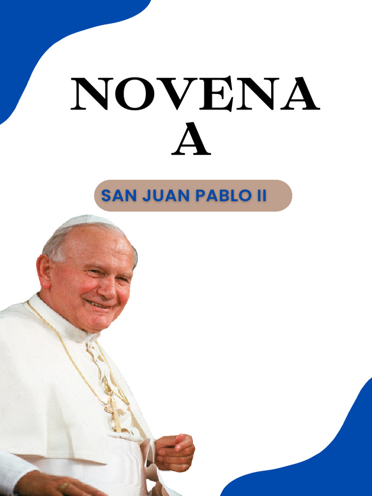 Novena Jp2 | PDF | Papa juan pablo ii | Santo