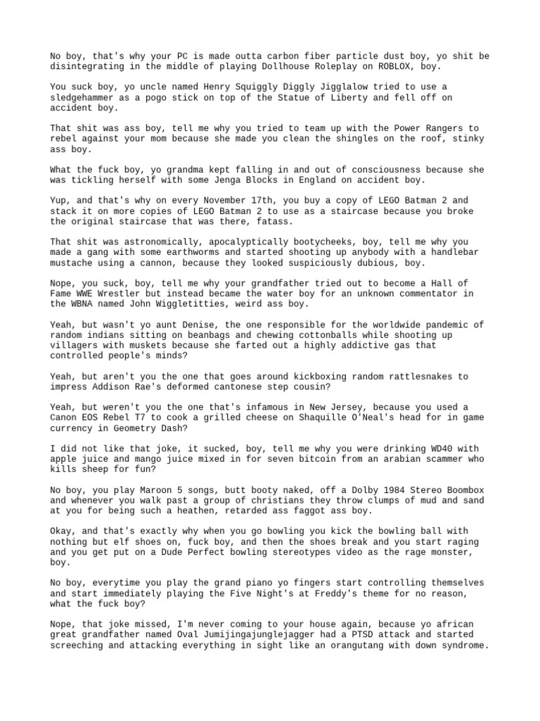 Rockys 100 Joke Pack Bible | PDF