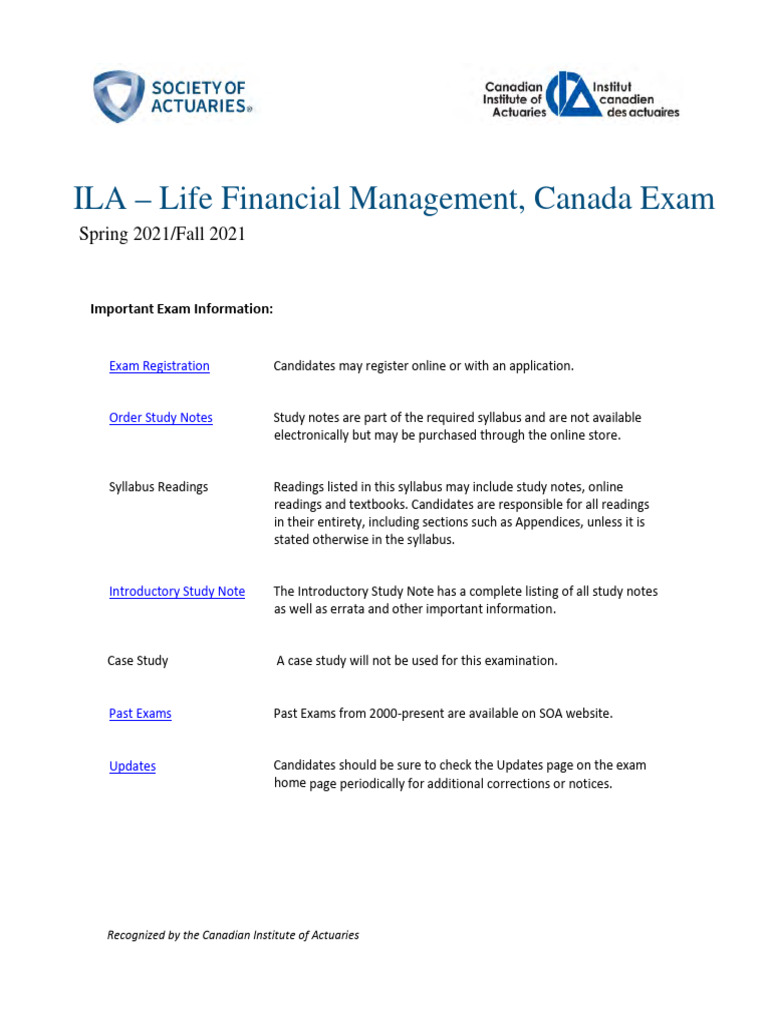 Ila LFM Canada | PDF | Insurance | Valuation (Finance)