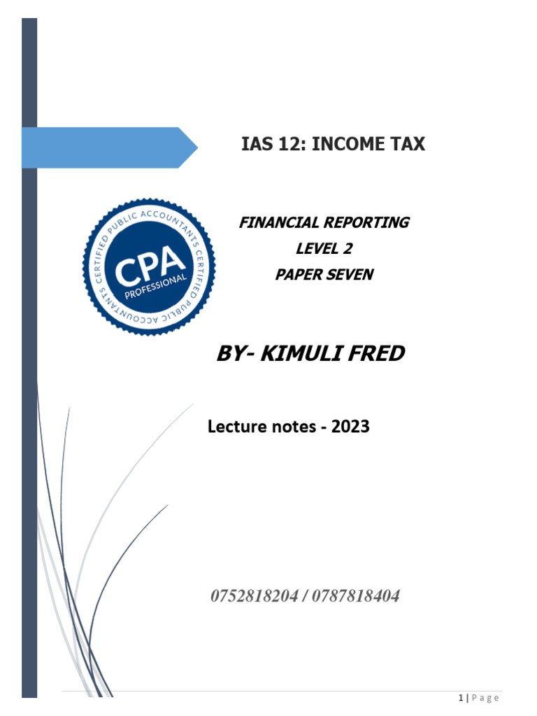 Income Tax | Download Free PDF | Deferred Tax | Depreciation Income Tax | Download Free PDF | Deferred Tax | Depreciation