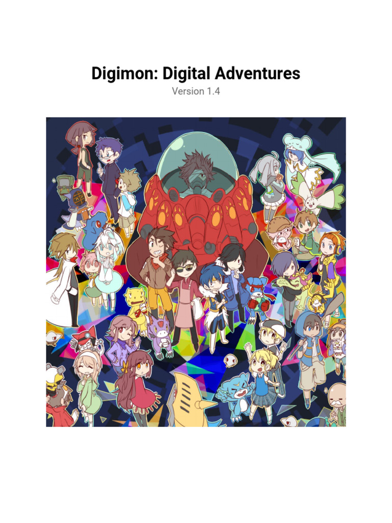 Digimon - Digital Adventures v.1.4 | PDF | Role Playing Games | Self Control